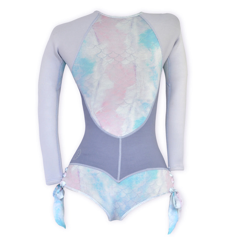 Sirensong Wetsuits 2.5mm Longsleeve Springsuit | Calypso mermaid print