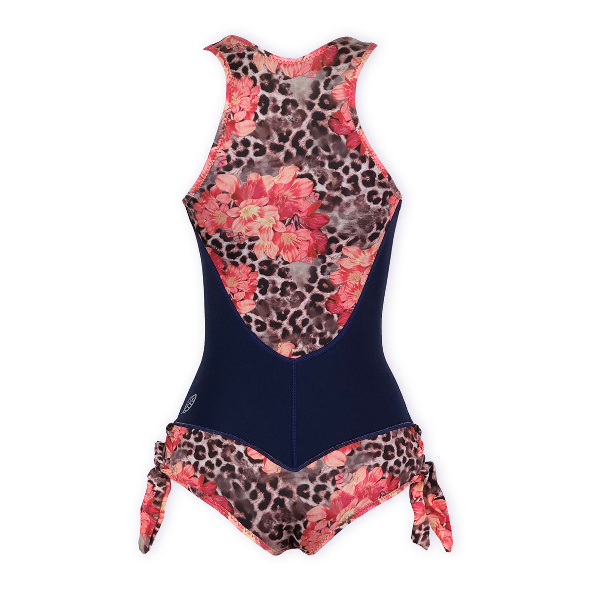 Sirensong Wetsuits 2.5mm Sleeveless Springsuit | Malabar floral/leopard ...